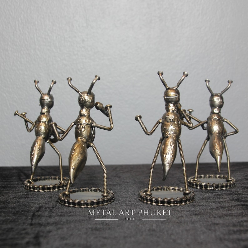 Ant Band Metal Sculpture - Etsy