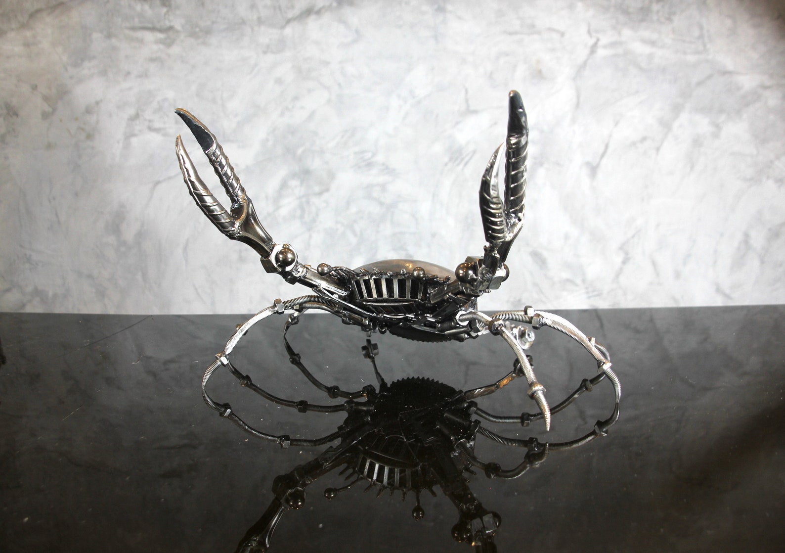 Crab 17 Metal Sculpture Art - Etsy
