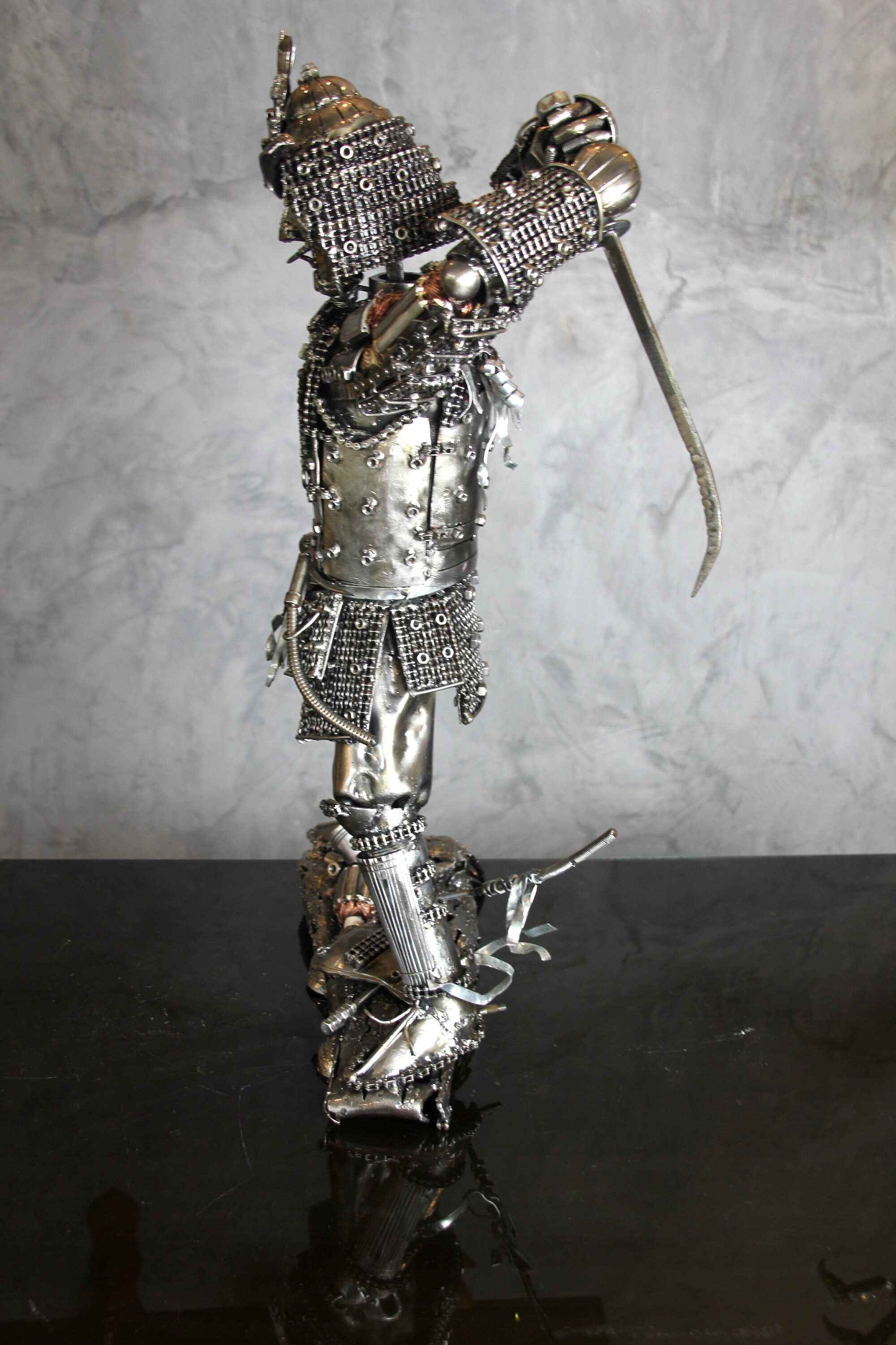 Samurai Warriors 28 Recycled Scrap Metal Art | Etsy