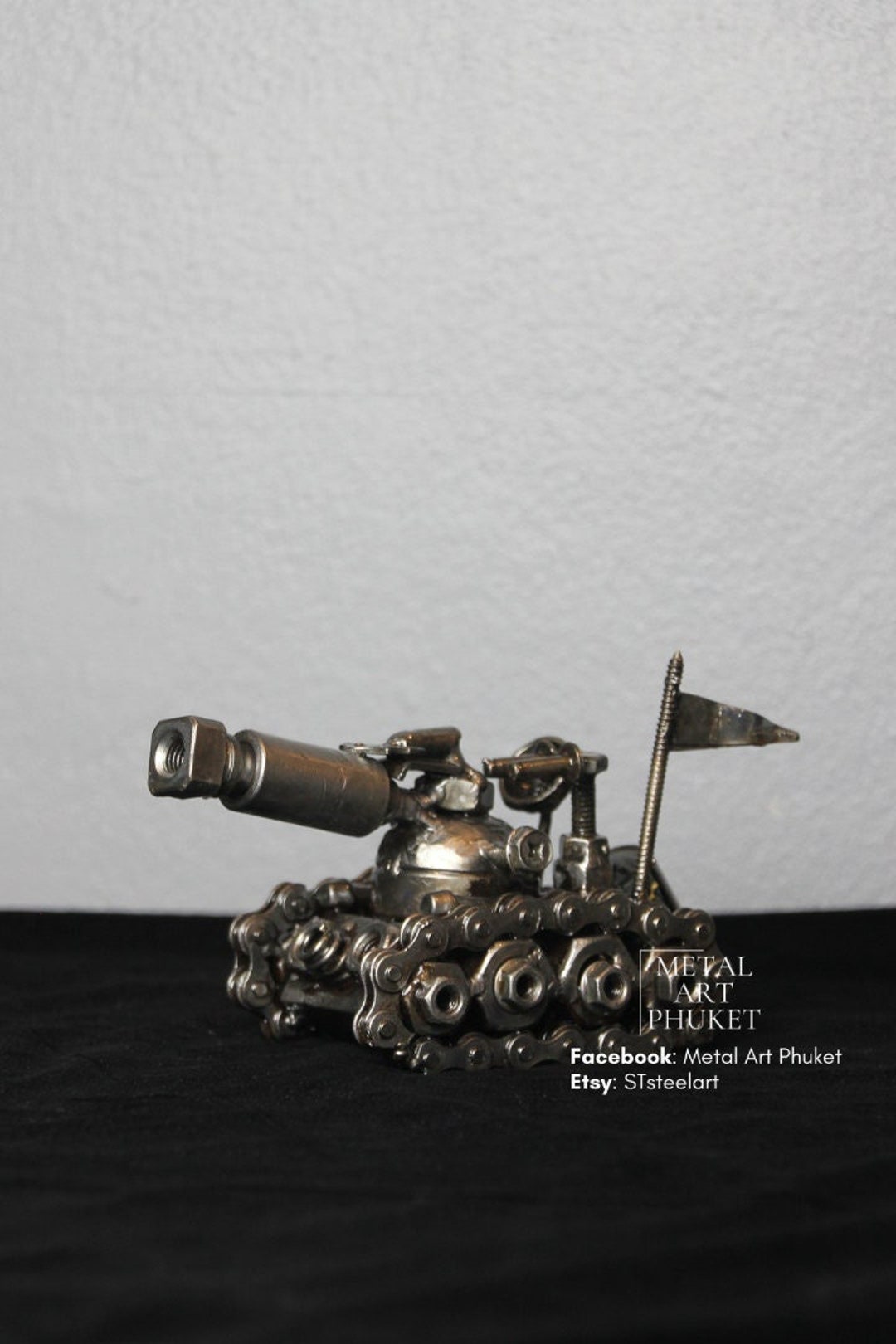 Tank Recycle Scrap Metal Art - Etsy