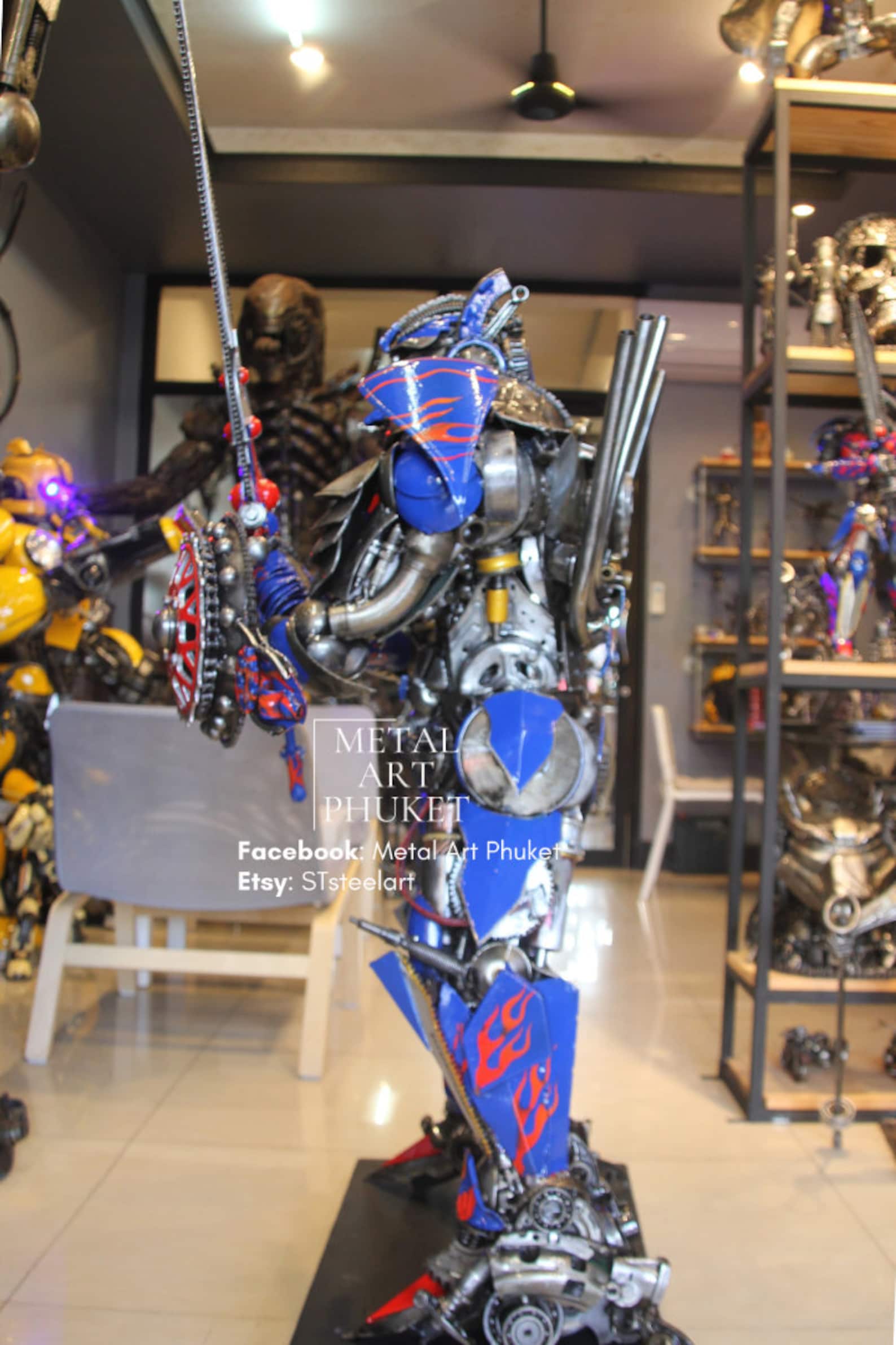 Made to Order Optimus Prime Recycled Scrap Metal Art - Etsy