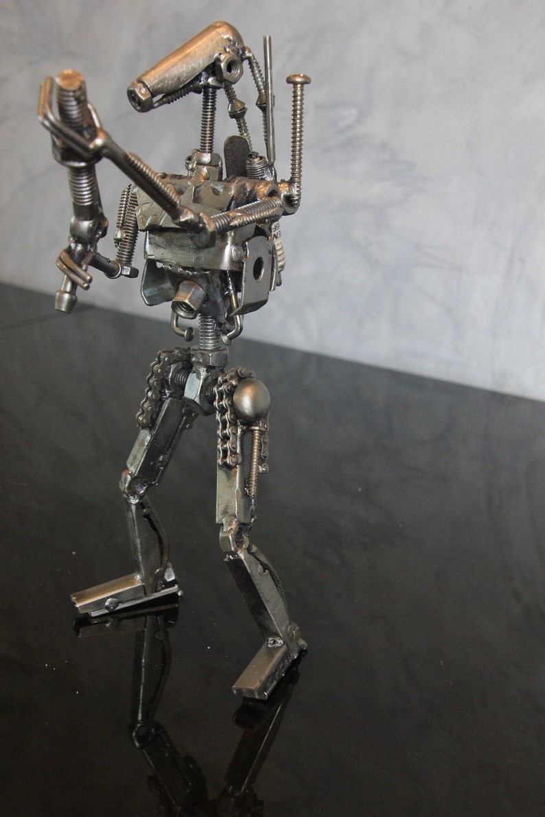 Battle Droid Inspired Scrap Metal Art | Etsy