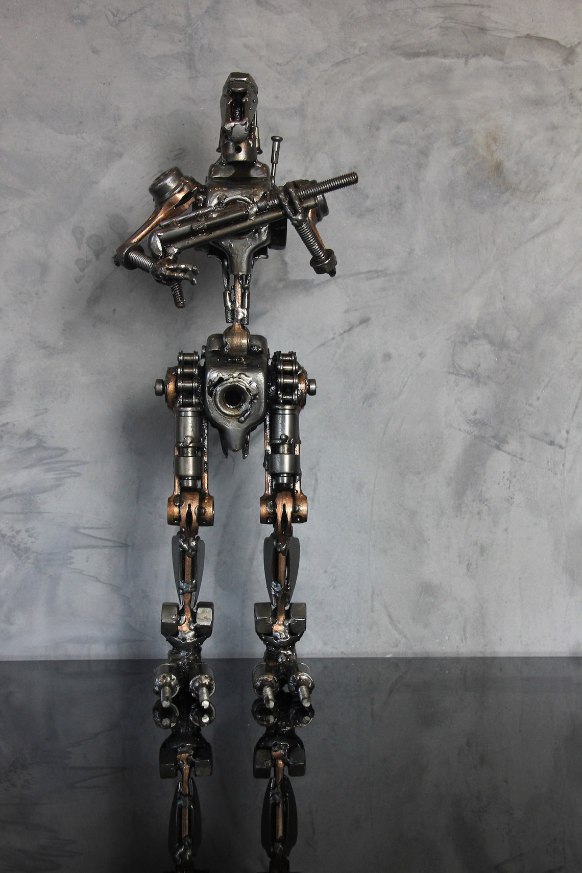 Battle Droid Inspired Recycled Scrap Metal Art - Etsy New Zealand