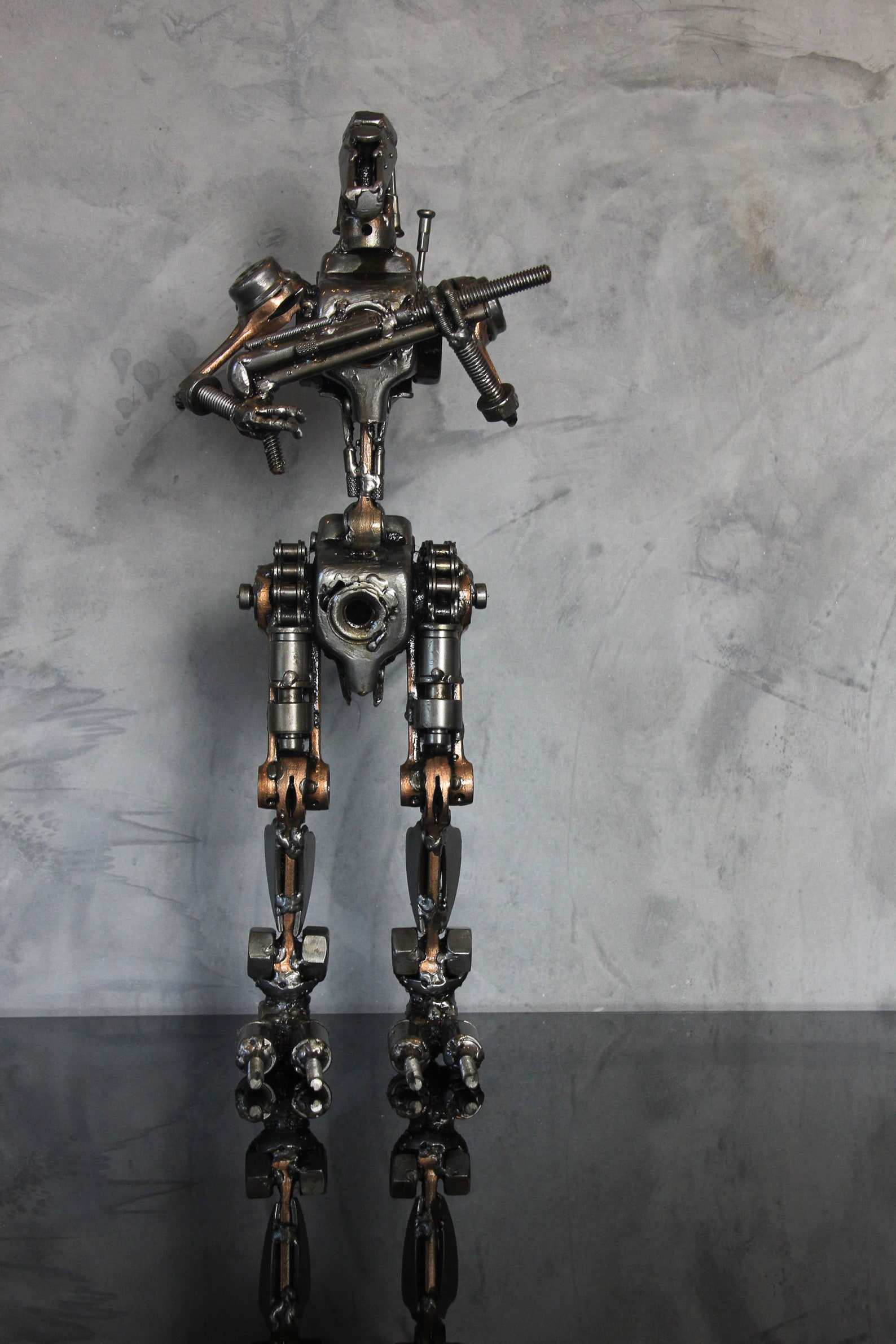 Battle Droid Inspired Recycled Scrap Metal Art - Etsy New Zealand