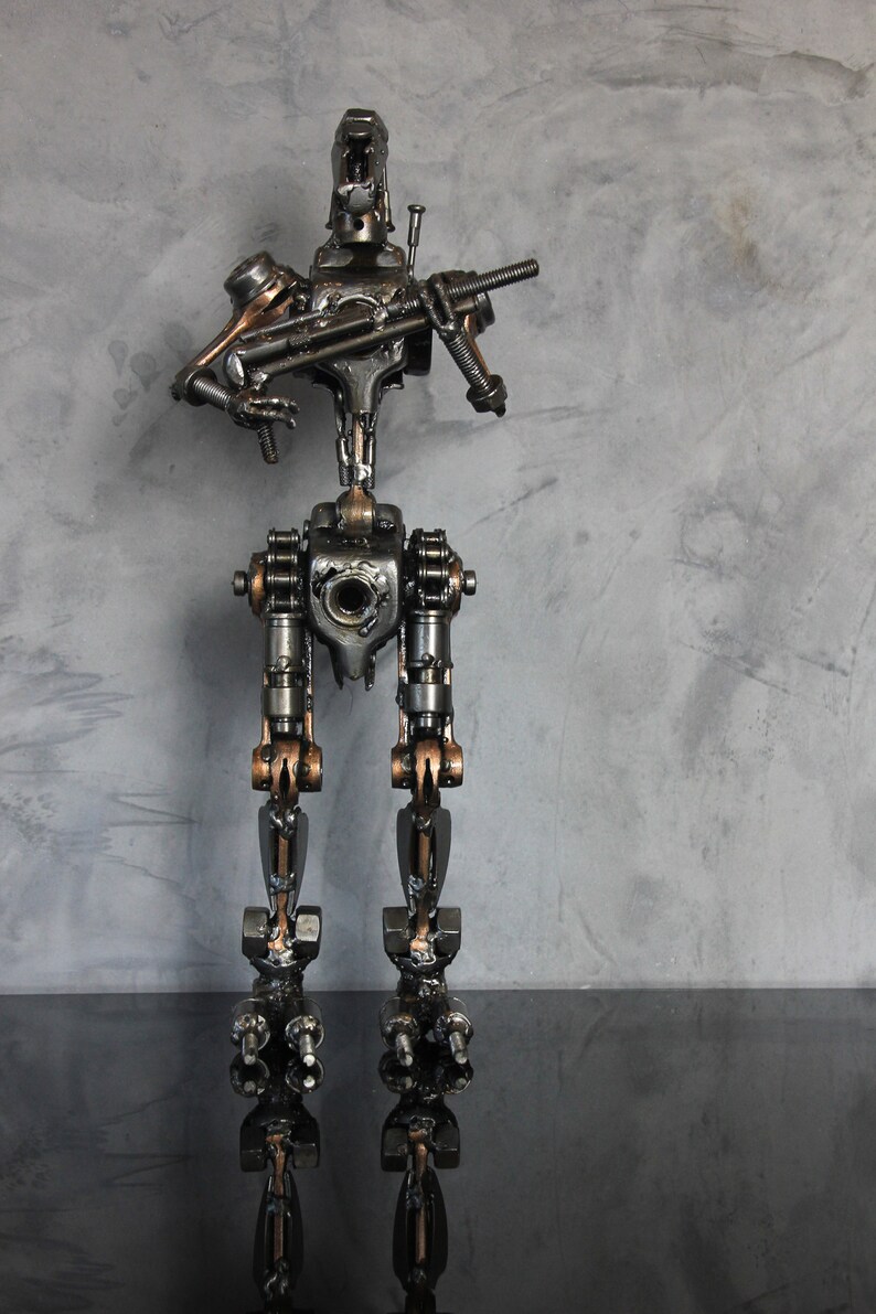 Battle Droid Inspired Recycled Scrap Metal Art | Etsy