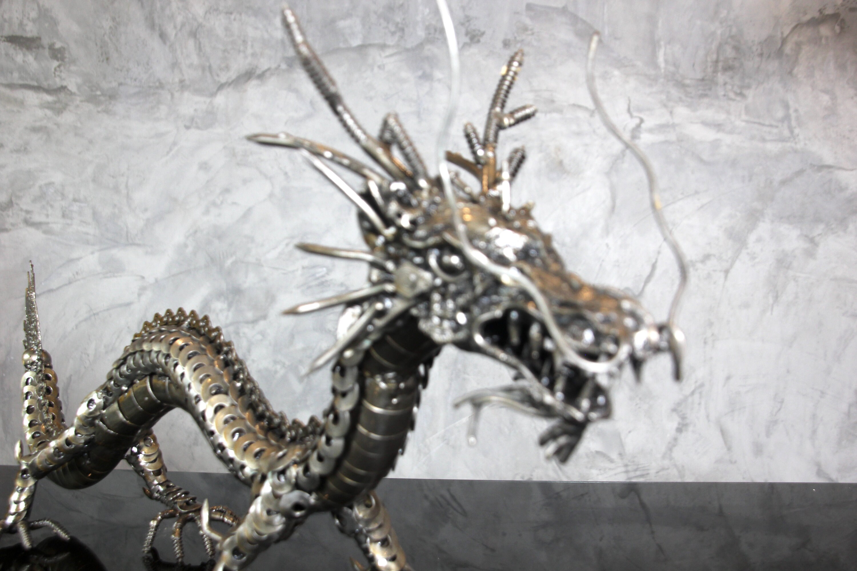 Dragon Robot Recycled Scrap Metal Art - Etsy
