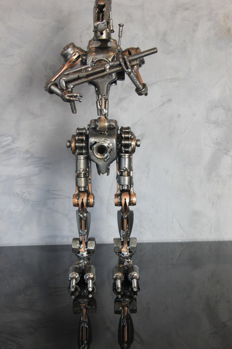Battle Droid Inspired Recycled Scrap Metal Art - Etsy