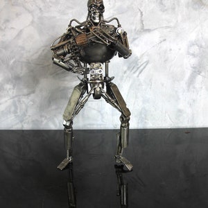 Terminator Inspired Recycled Scrap Metal Art - Etsy