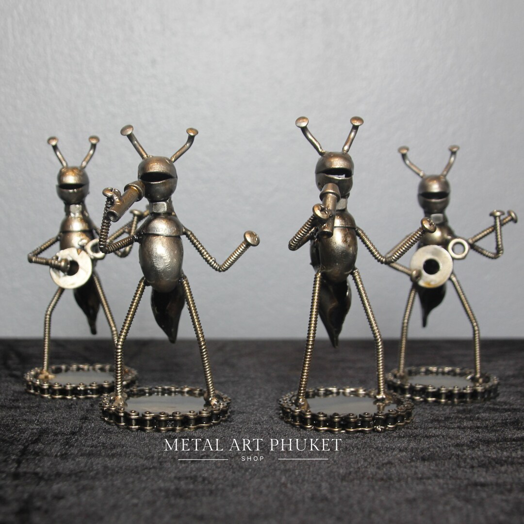 Ant Band Metal Sculpture - Etsy