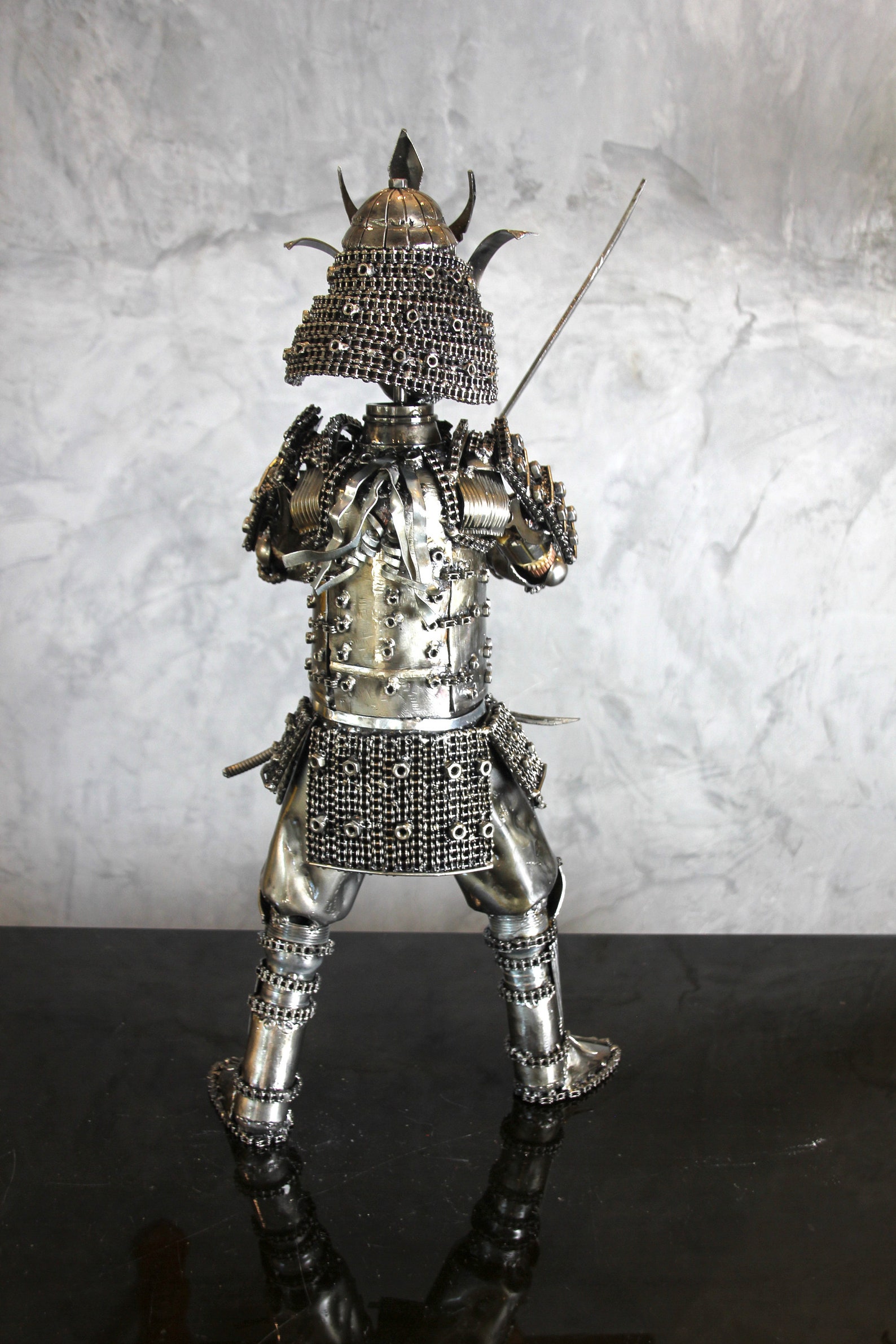 Samurai Warriors 28 Recycled Scrap Metal Art - Etsy