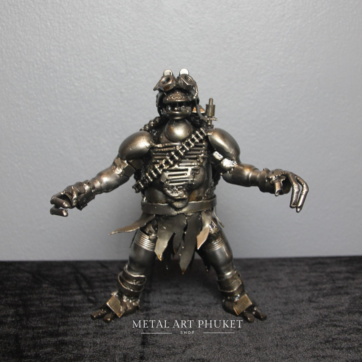 Ninja Turtles Inspired Scrap Metal Sculpture Art - Etsy