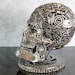 Skull From Recycled Scrap Metal Art - Etsy