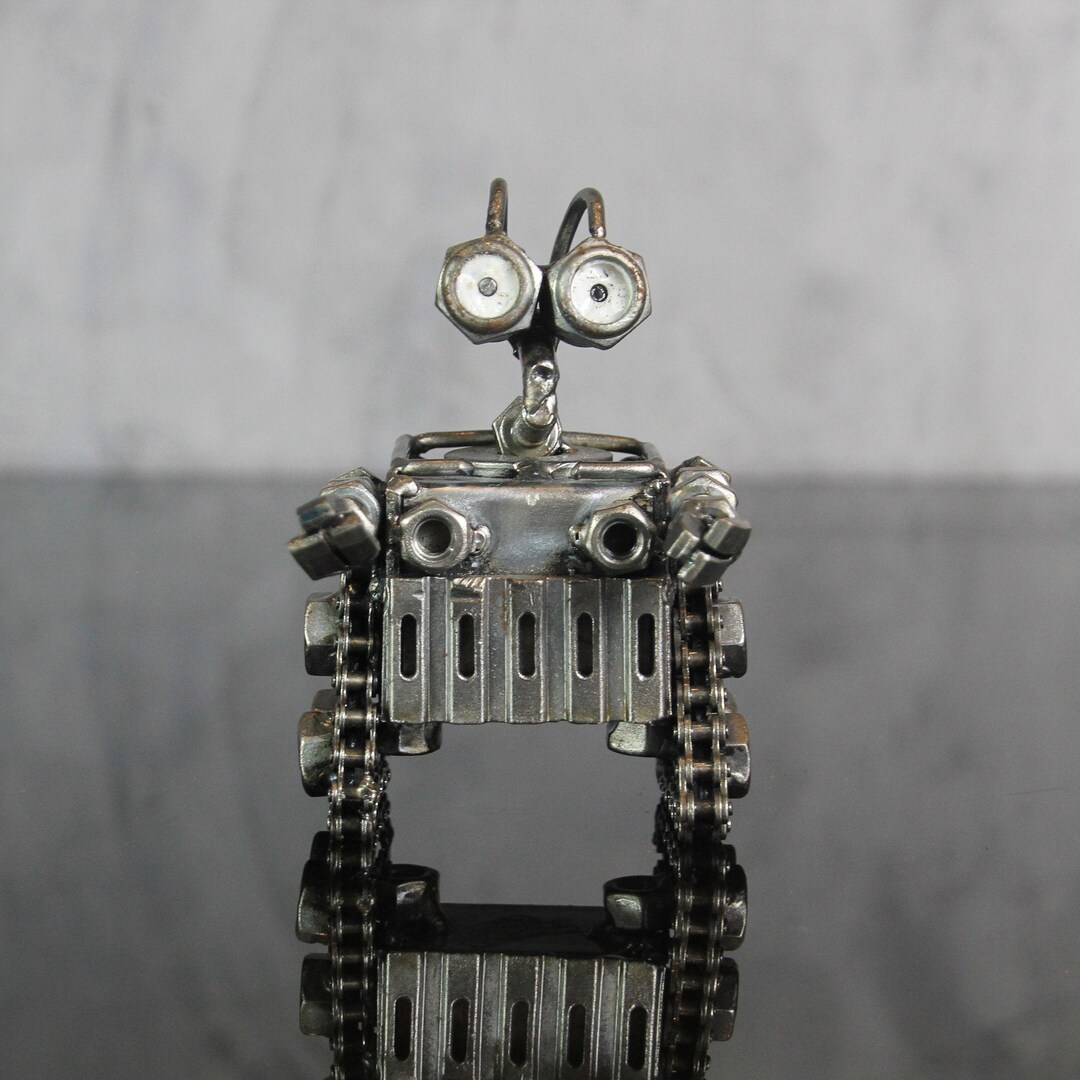 Wall-e Inspired Recycle Scrap Metal Art - Etsy