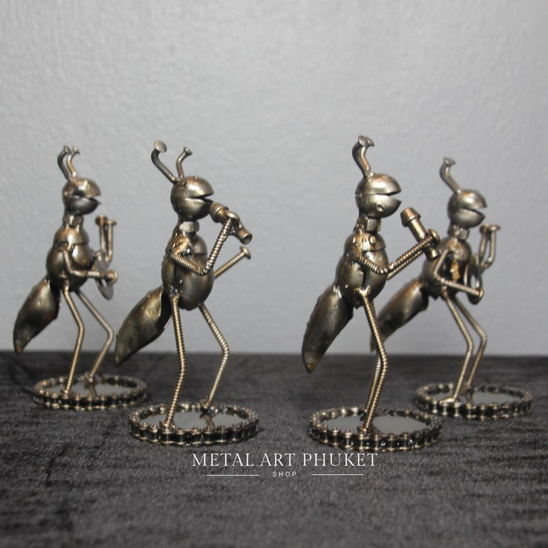 Ant Band Metal Sculpture - Etsy