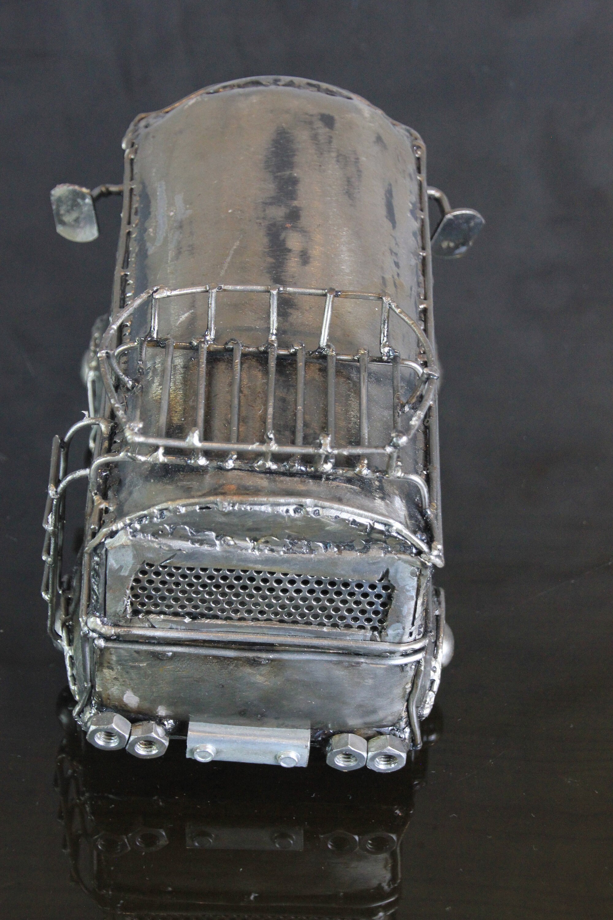 Camper Van Vosvos Minibus Recycled Scrap Metal Art | Etsy