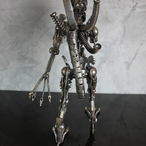 Alien Inspired Scrap Metal Art - Etsy