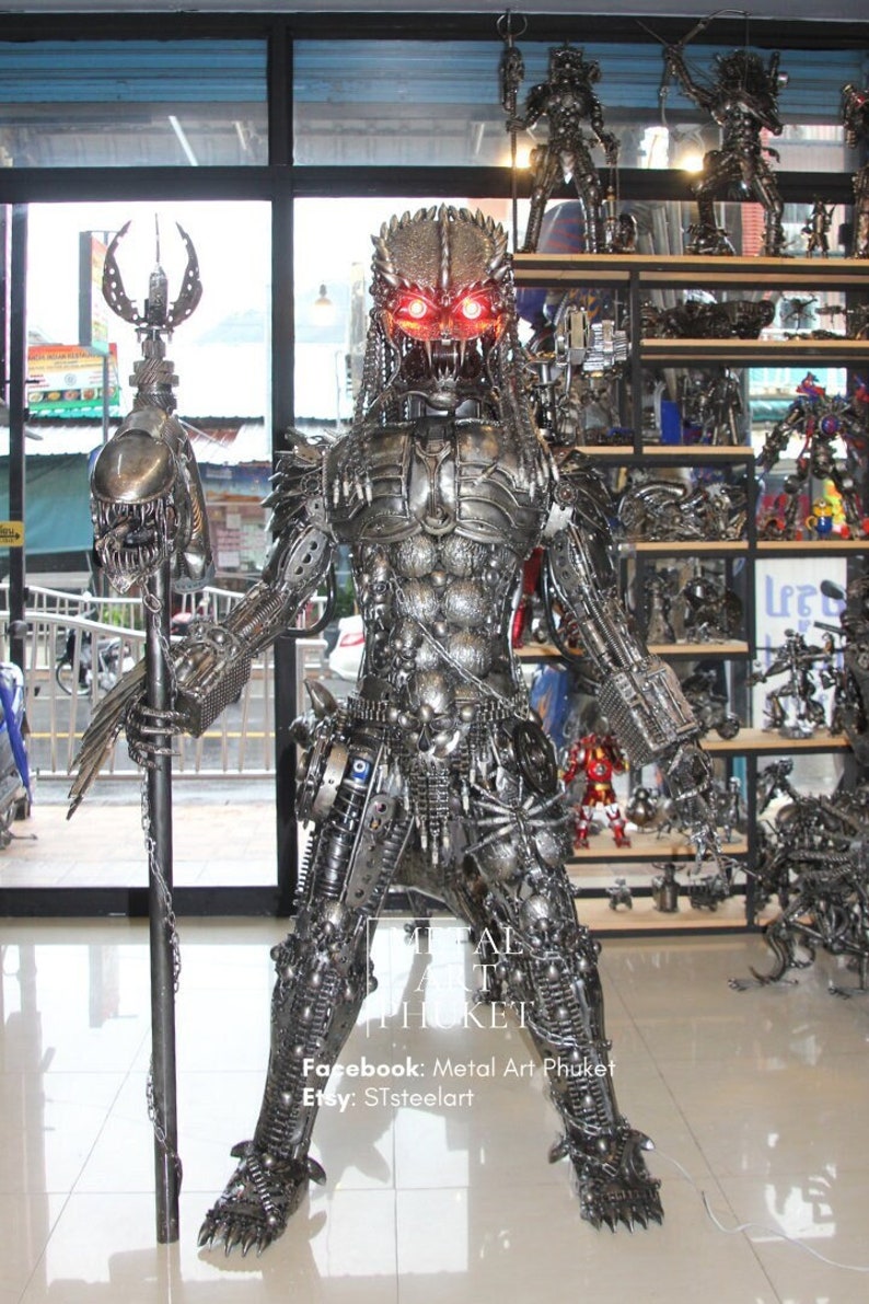 Predator 180cm Sculpture Metal Art - Etsy