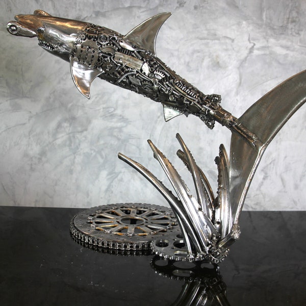 Shark Sculpture - Etsy
