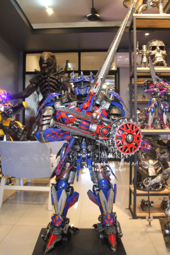 Made to Order Optimus Prime Recycled Scrap Metal Art - Etsy