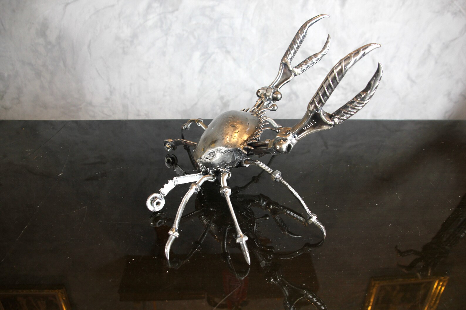 Crab 17 Metal Sculpture Art - Etsy