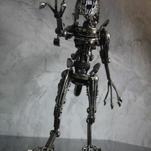 Alien Inspired Scrap Metal Art - Etsy