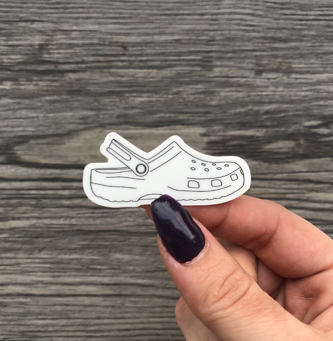 Croc Sticker Crocs White Crocs Waterproof - Etsy