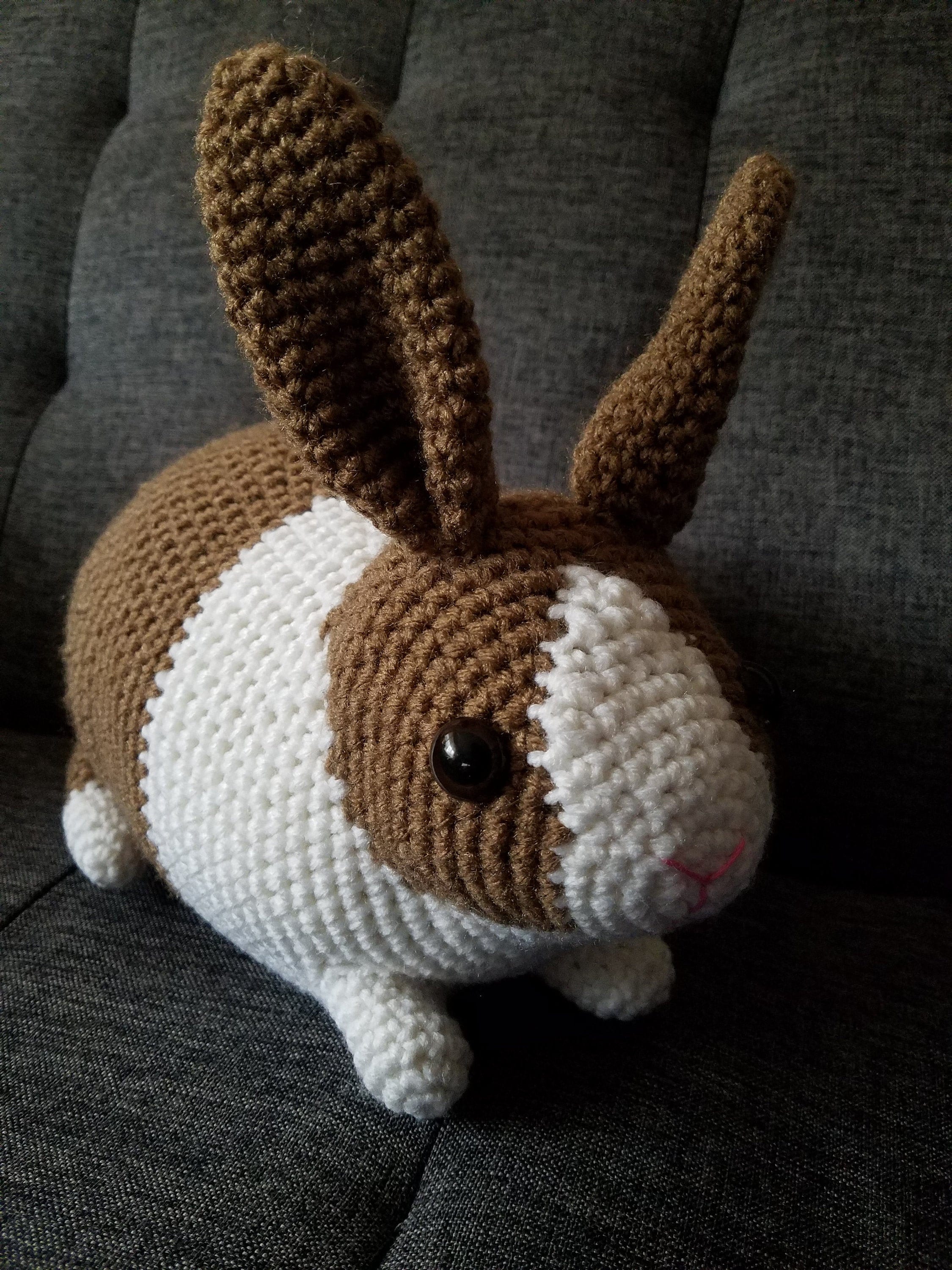 Dutch Bunny Rabbit Crochet Plush - Finished Product - Etsy