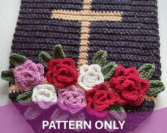 PATTERN: Crochet Cross Tapestry - Etsy