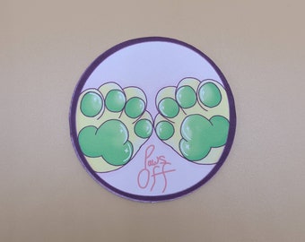 Paws off Stickers - Etsy