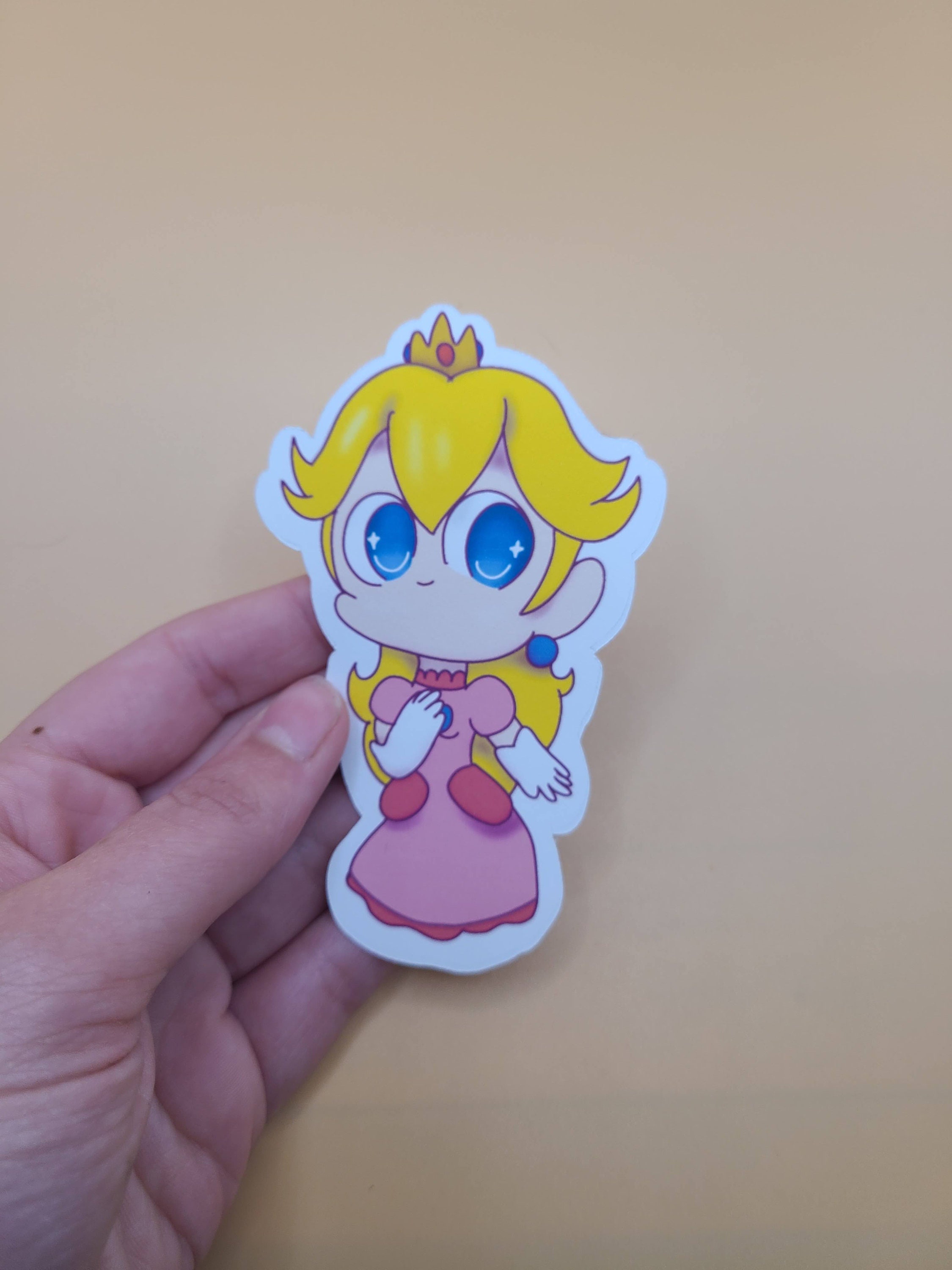 Inspired by Mario Princess Stickers - Etsy