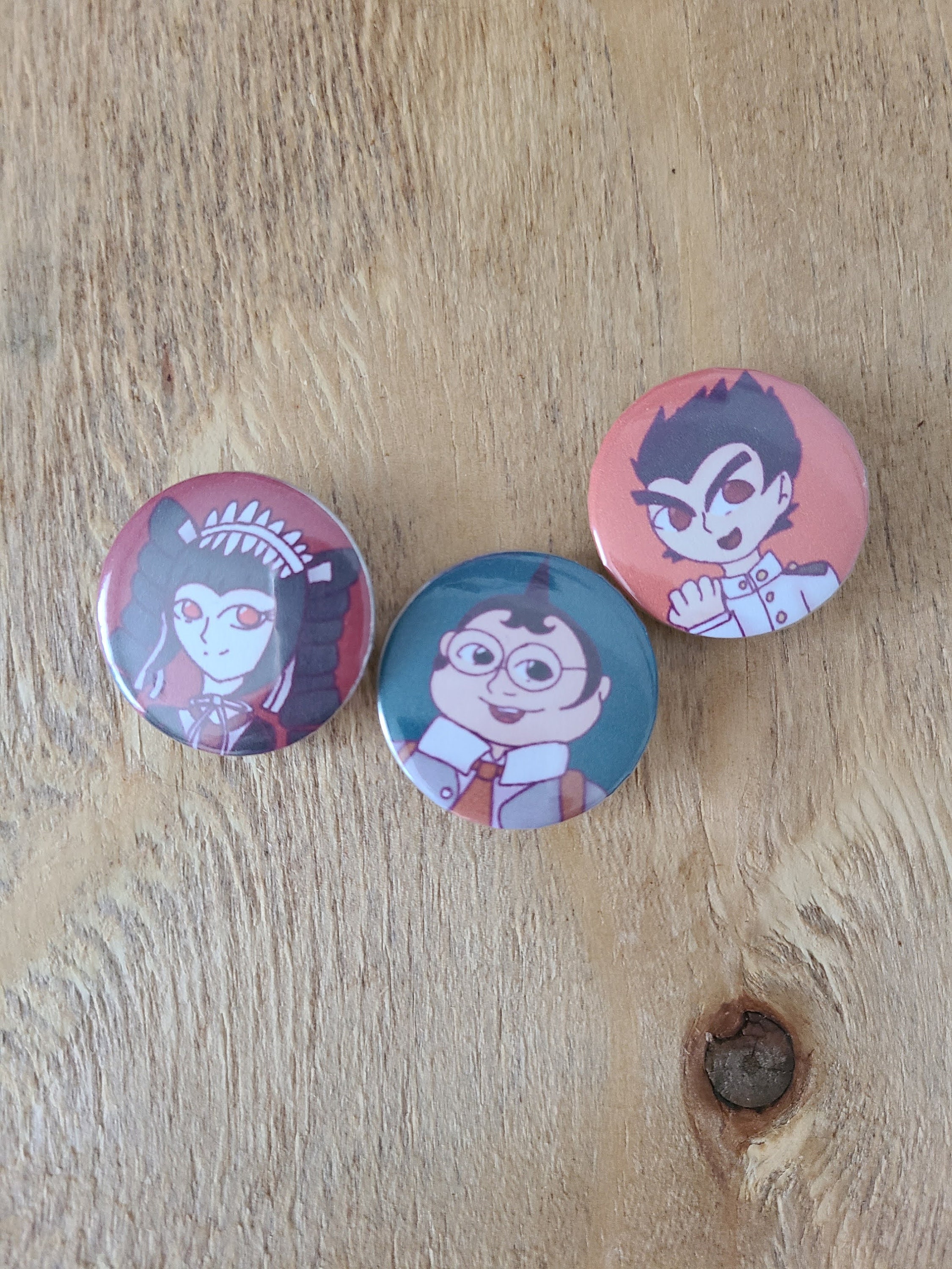 Character Buttons Inspired by DR. Handmade - Etsy