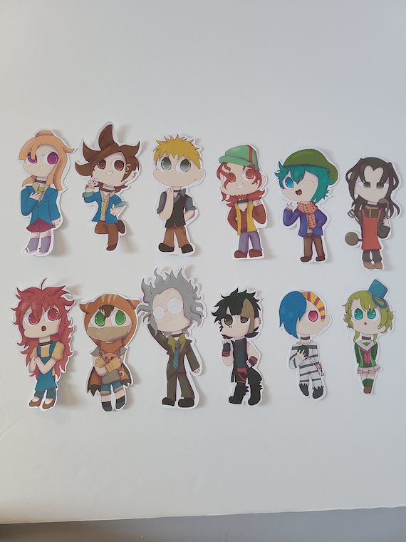 Inspired YTTD Chibi Stickers - Etsy