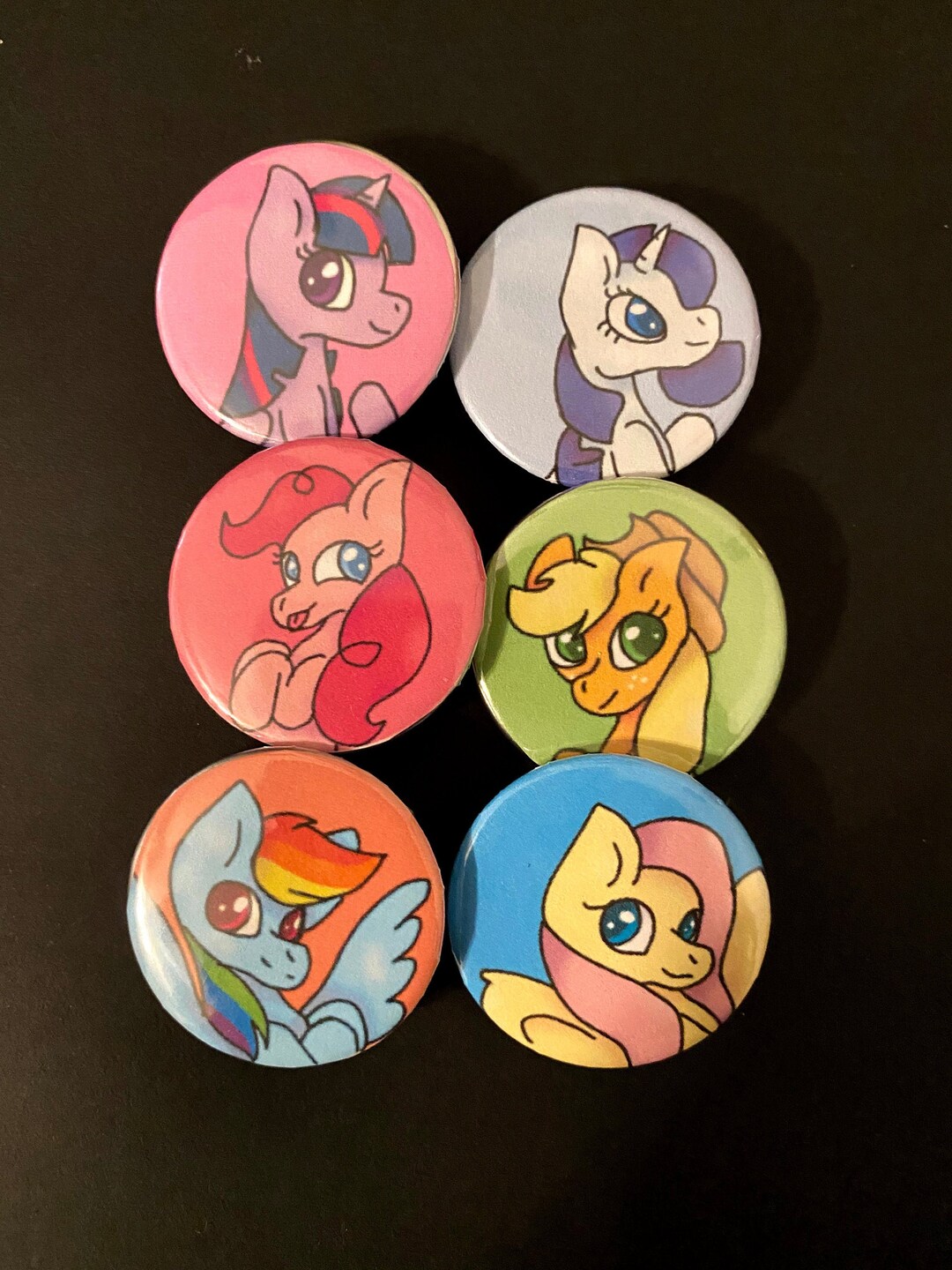 My Little Pony Buttons - Etsy