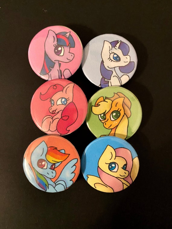 My Little Pony Buttons - Etsy