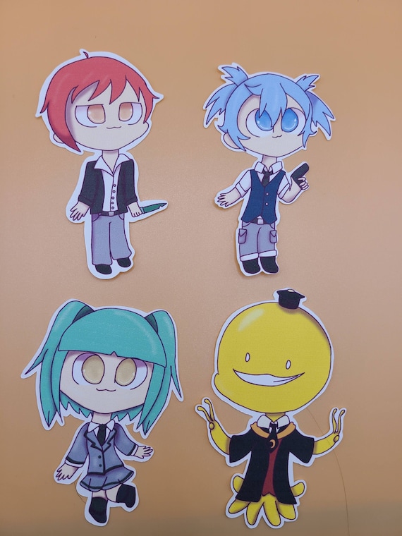 Inspired by Assassination Classroom Stickers | Etsy