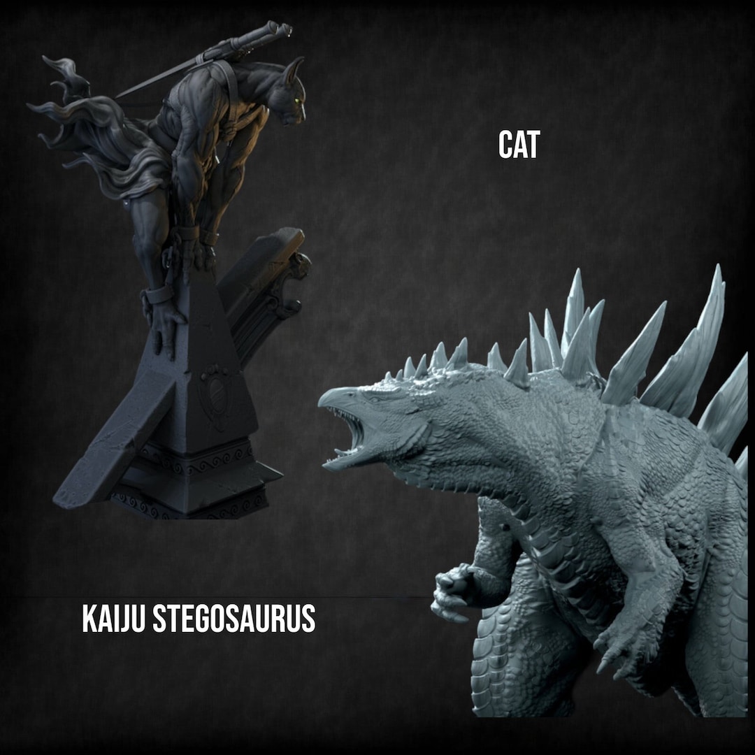 3D Prin Dinoworld Dark Kingdoms Goblins, Demons, Dragons & Kaiju ...