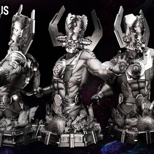 Galactus Bust 225mm - Resin 3D Print - Etsy