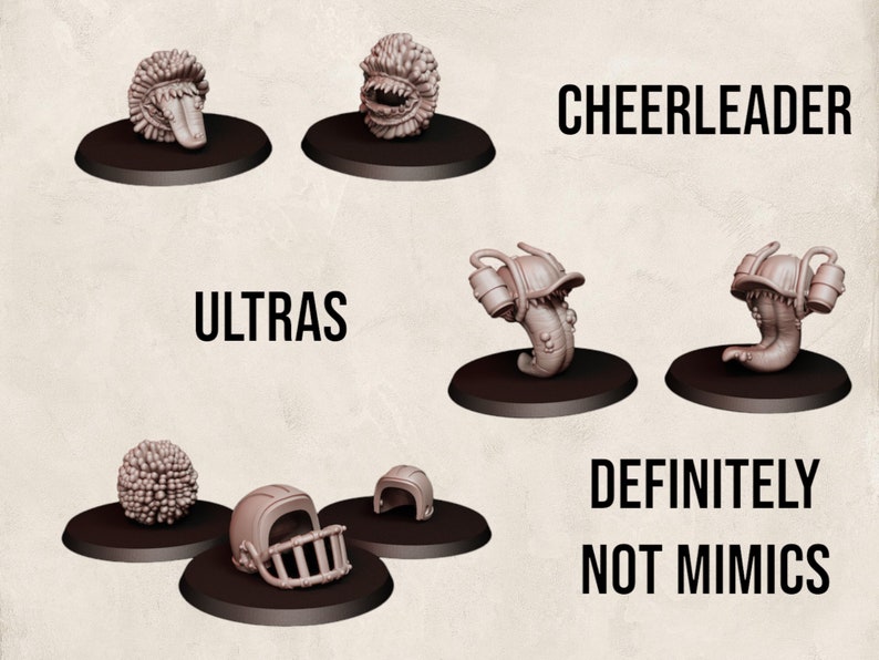 Mimics in Uniform Bloodbowl, Mimics, Football, Rugby, Nonorthodox ...