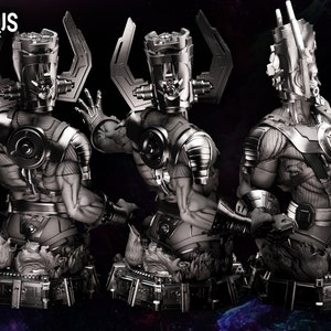 Galactus Bust 225mm - Resin 3D Print - Etsy