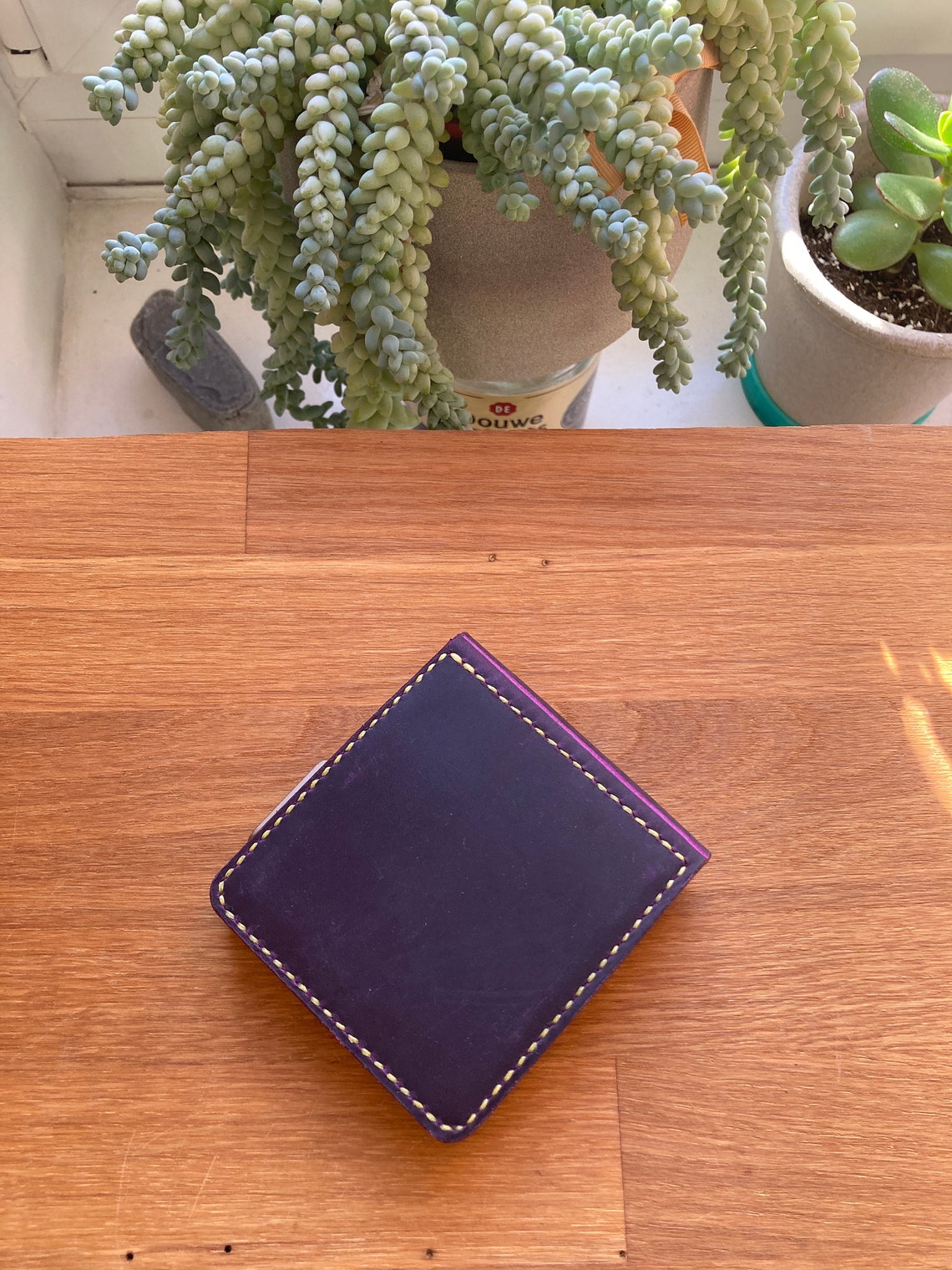 Panic Playdate Handmade Leather Case Purple - Etsy