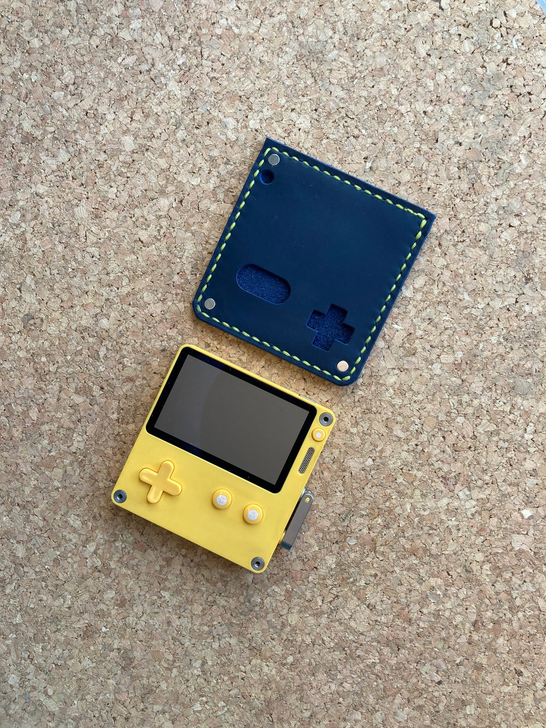 Panic Playdate Handmade Leather Cover half Case Navy Blue - Etsy