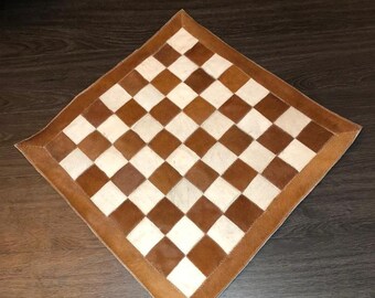 Leather Chess Board | Etsy