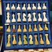 Queen's Gambit Handmade 12 Inch Marble Chess Set Indoor Adult Chess ...