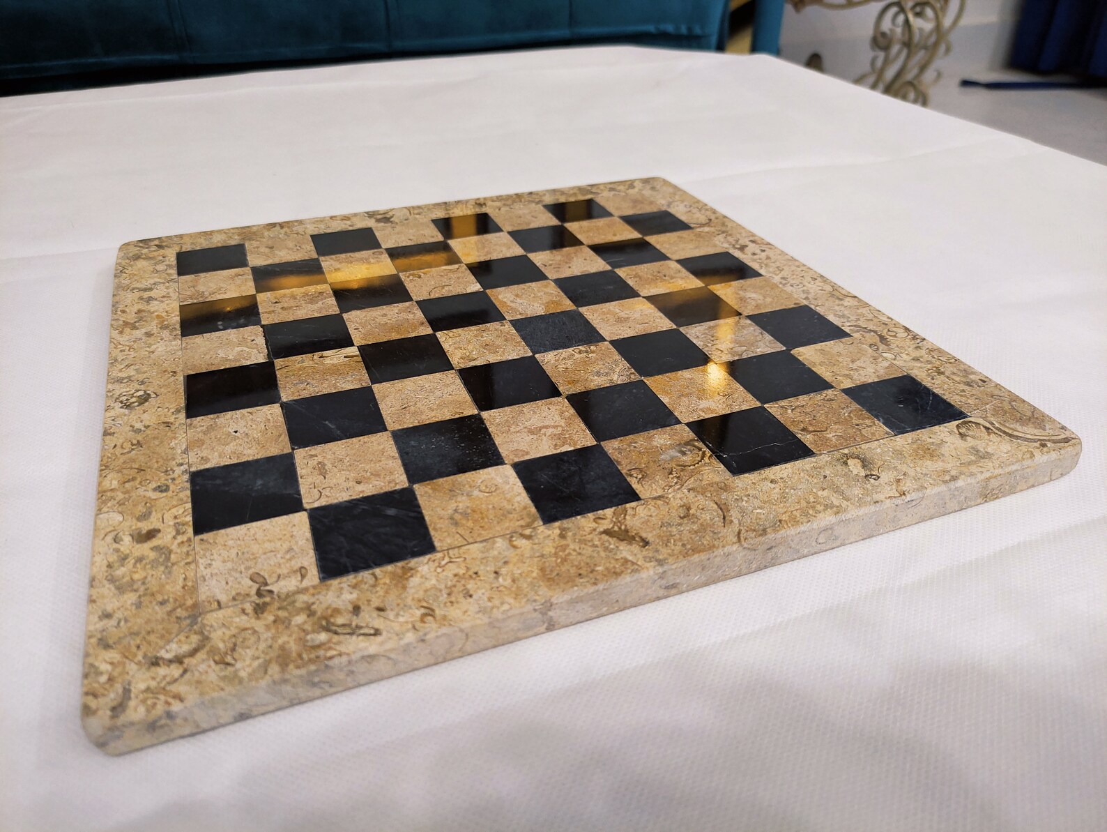 Queen's Gambit Handmade 12 Inch Marble Chess Set Indoor - Etsy