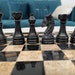 Queen's Gambit Handmade 12 Inch Marble Chess Set Indoor - Etsy