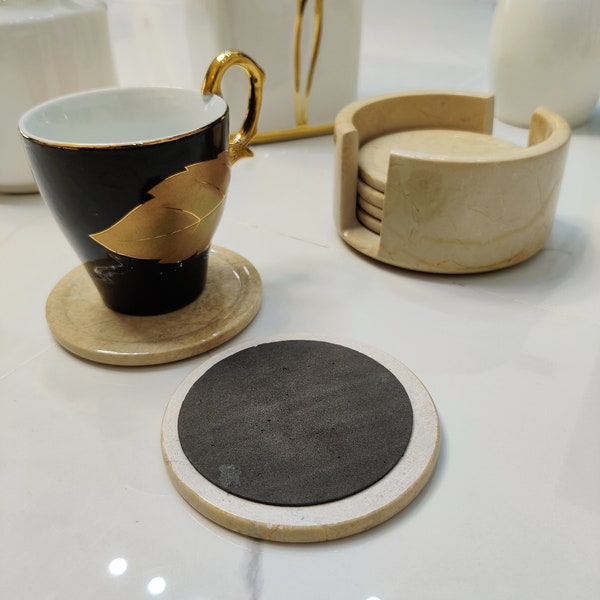 Marble Coasters - Etsy