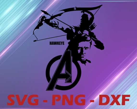 Hawkeye svg dxf png Avengers Logo svg dxf png Avengers | Etsy