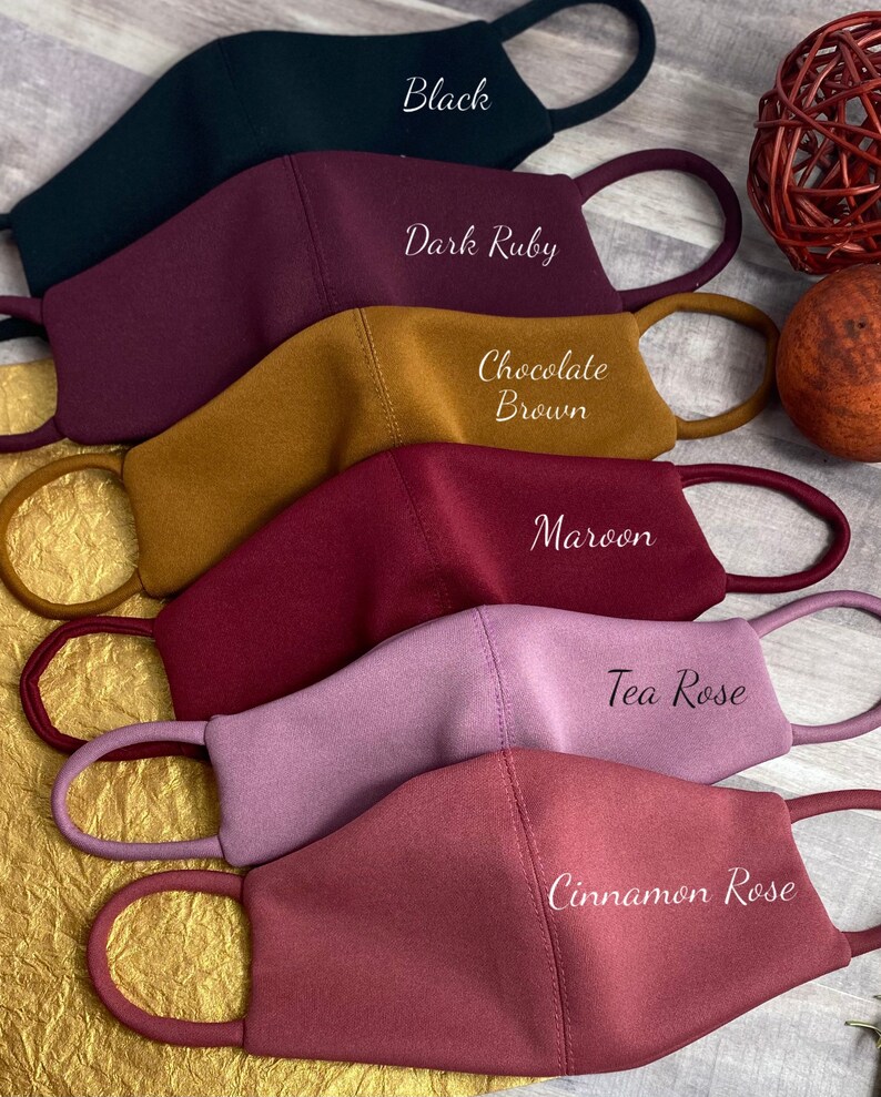 Small Medium and Extra Small ADULT FACE MASK: Thick Neoprene | Etsy