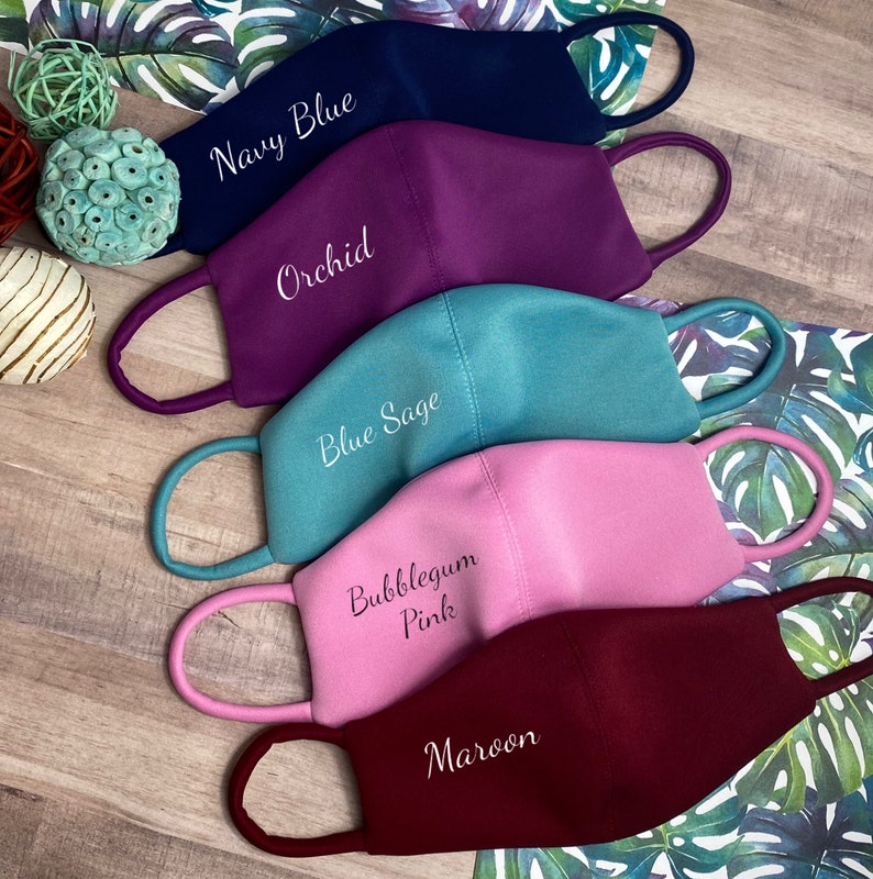 Small Medium and Extra Small ADULT FACE MASK: Thick Neoprene | Etsy