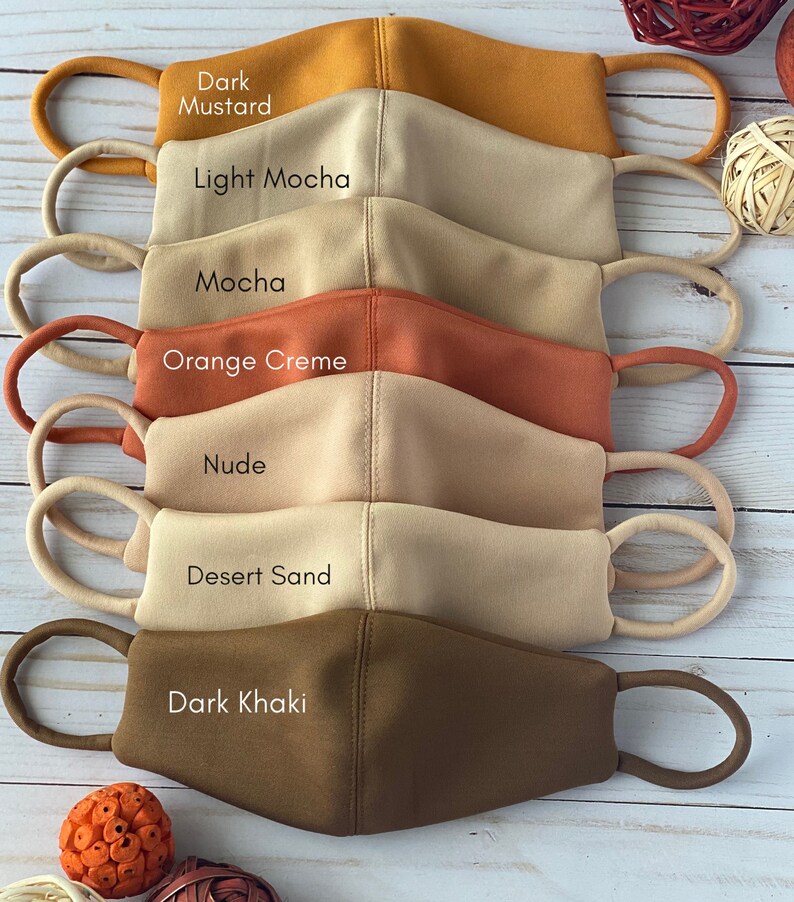 Small Medium and Extra Small ADULT FACE MASK: Thick Neoprene | Etsy